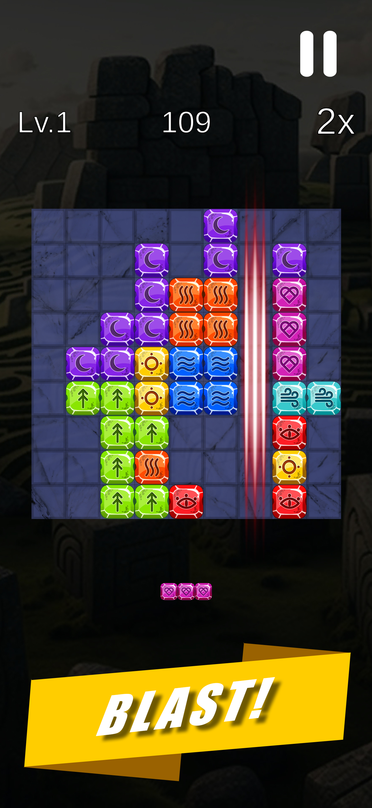 Mystic Blocks Burst - Puzzle Game for mobile